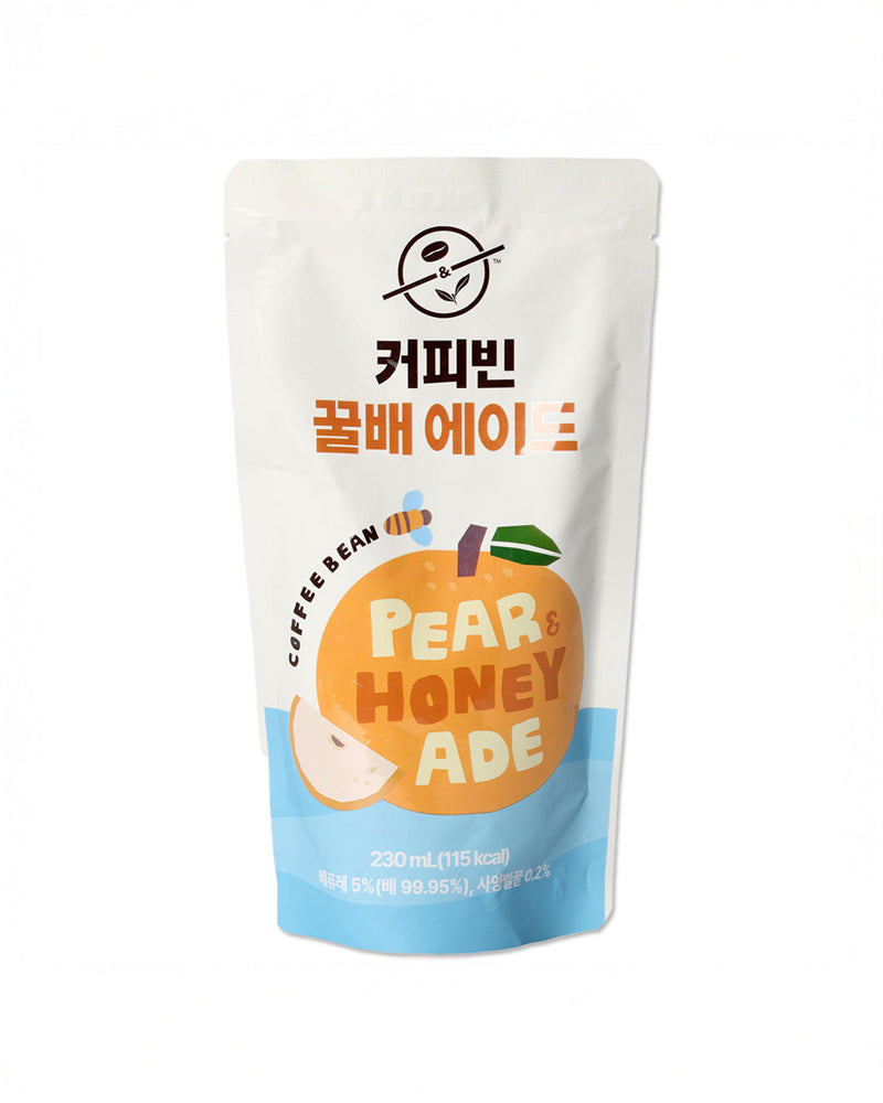 COFFEE BEAN Korean Pear Ade with Honey Pouch Drink 230mL(7.77 fl oz ...